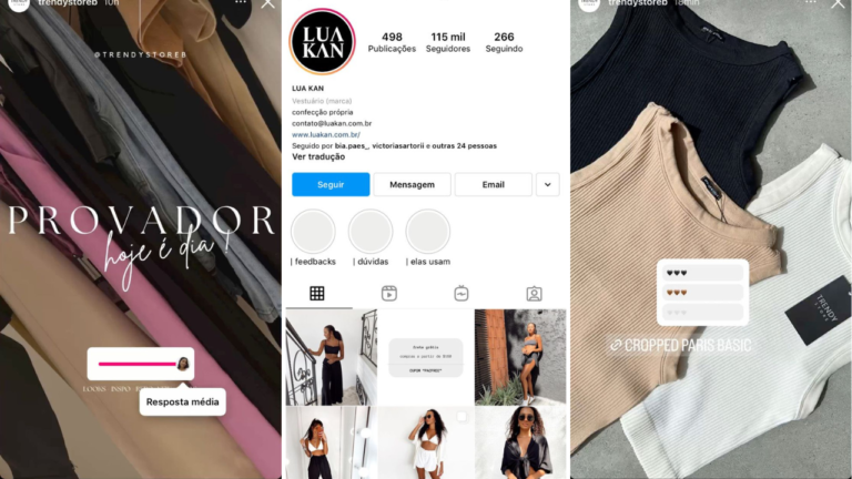 70 Ideias de Bio para Insta de Loja de Roupas