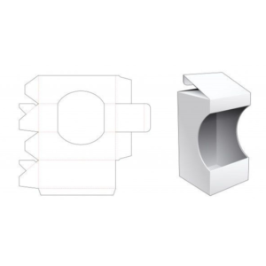 Molde de Caixa para Caneca para Imprimir A4