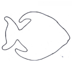 12 Molde de Peixe em EVA para Imprimir