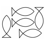 12 Molde de Peixe em EVA para Imprimir